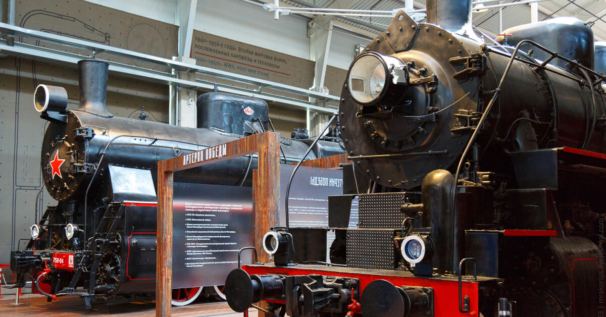 Музей железных дорог России в Санкт-Петербурге. Часть 3 - 04.07.24 15: ...