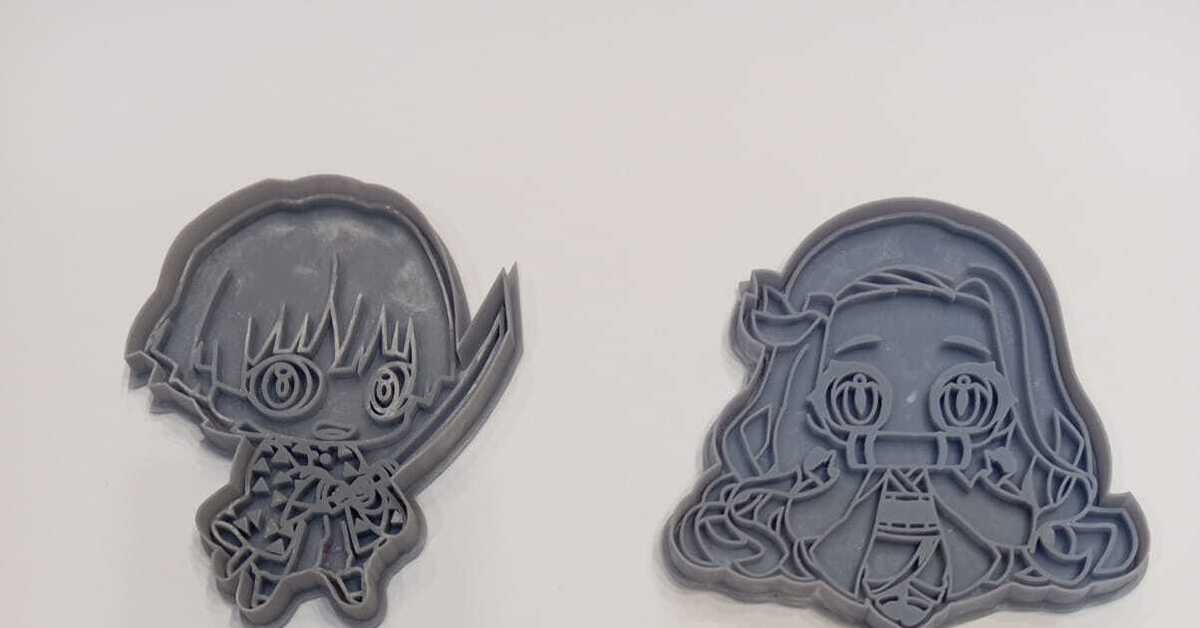 3D Модели для печати форм для выпечки Аниме - 17.08.24 03:30 | Пикабу