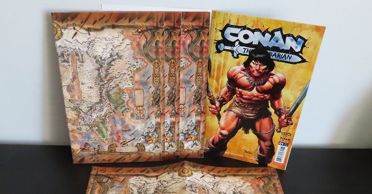 Крутые карты для Вселенной Конана-варвара и Хайбории от художницы Francesca Baerald | Пикабу