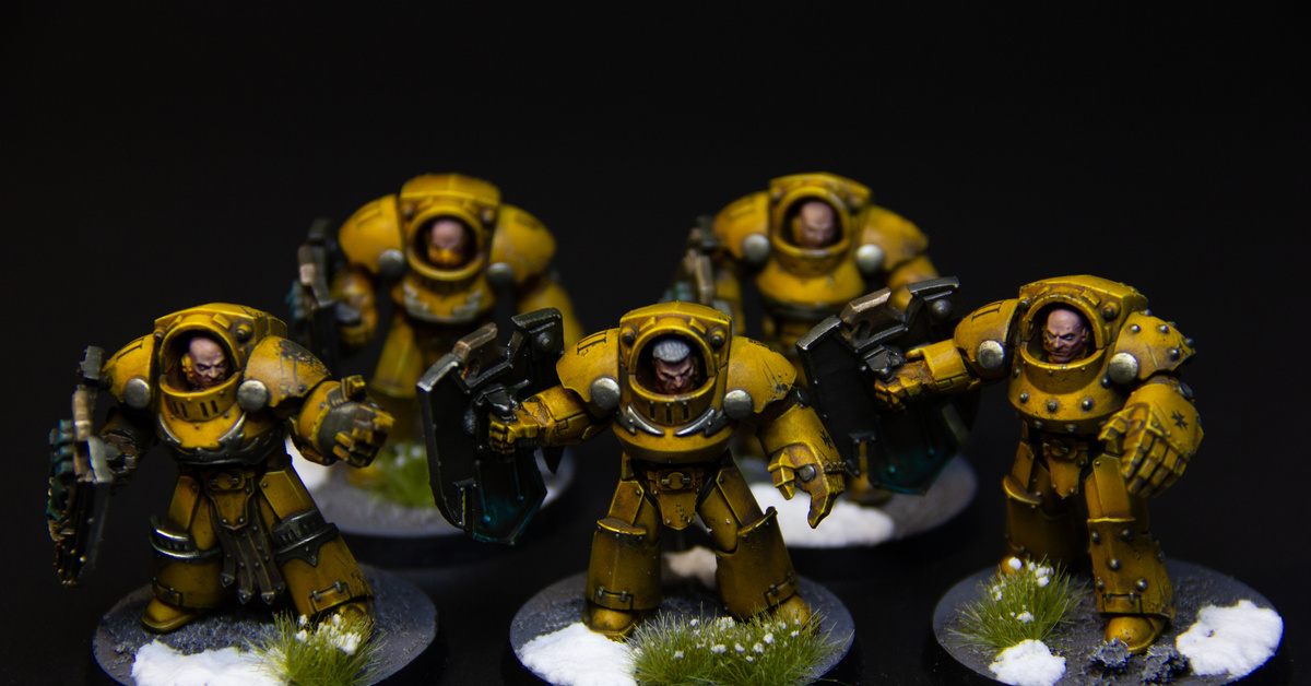 Imperial fists tartaros terminators - 20.09.24 22:53 | Пикабу