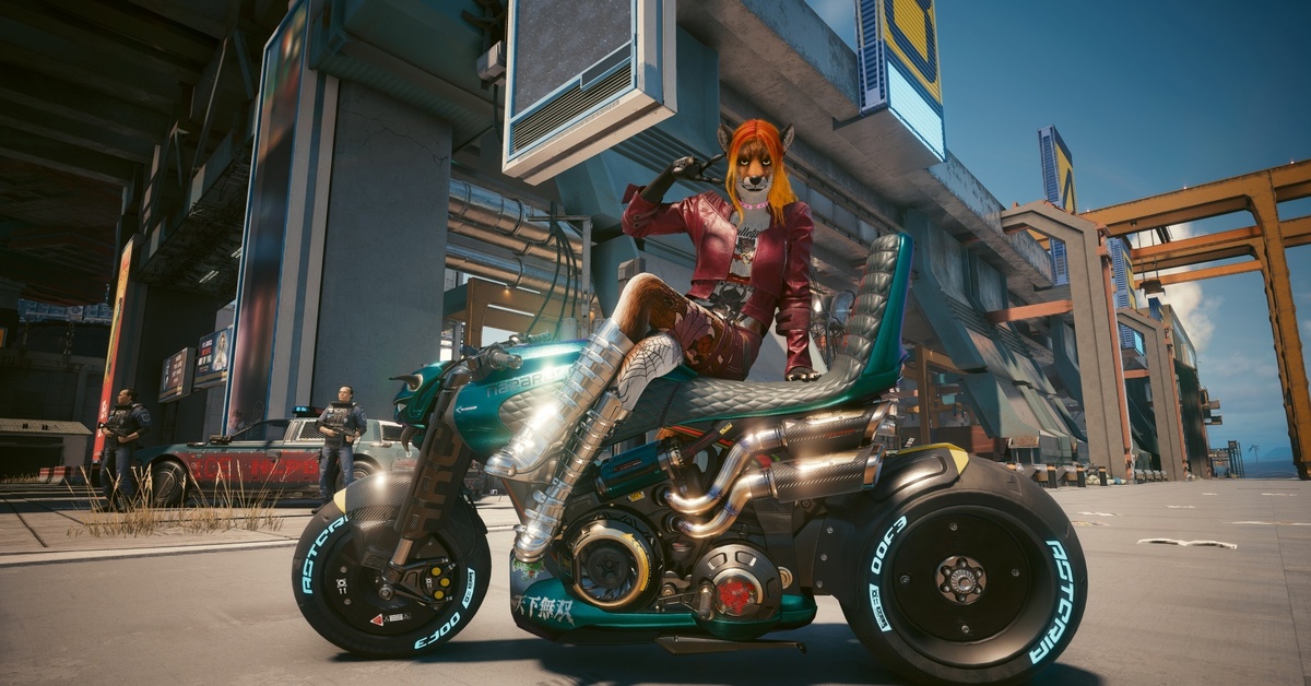 Фурри в Cyberpunk 2077 #22 Foxy V "Biosculpted Exotics Mod ...