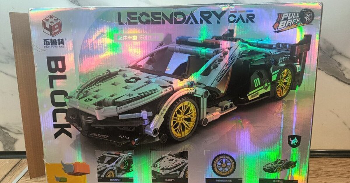 Однажды вечером или как мы собирали конструктор Speed Champions ...