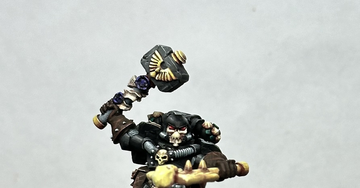 Любительская роспись миниатюр. Warhammer 40 000. Chaplain Xavier - 17. ...