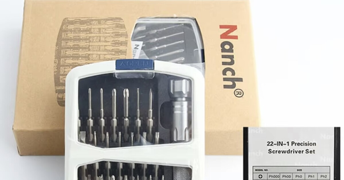 Набор прецизионных отверток Nanch 22 предмета в кейсе - 26.12.24 10:07 ...