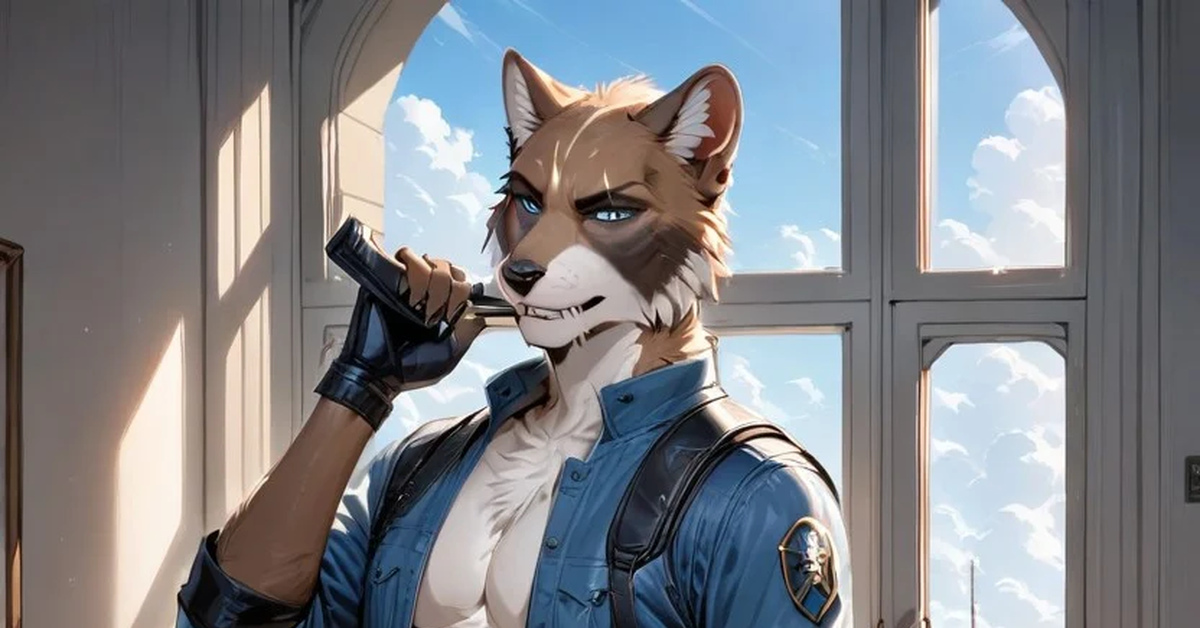 Фурри арт от Wolfmks #497 | Пикабу