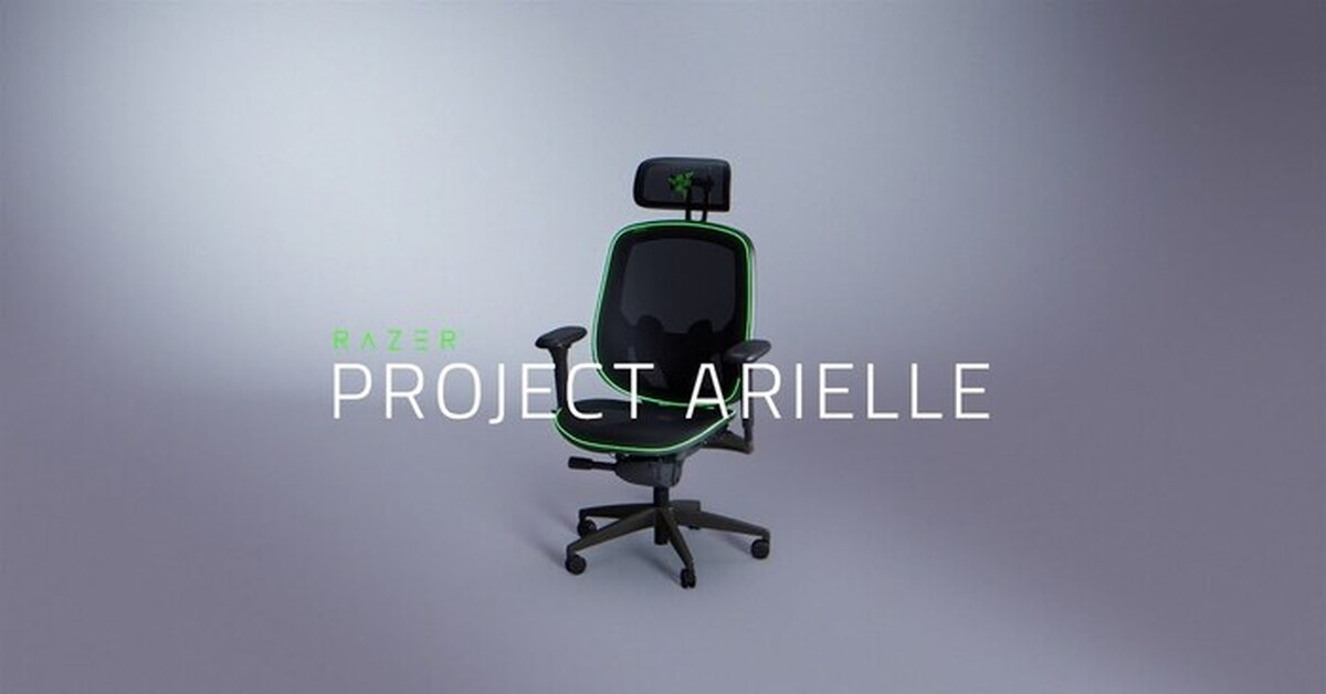 Razer представил концепт игрового кресла Project Arielle с подогревом и ...