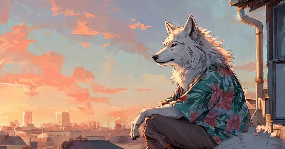 Фурри арт от Wolfmks #543 | Пикабу