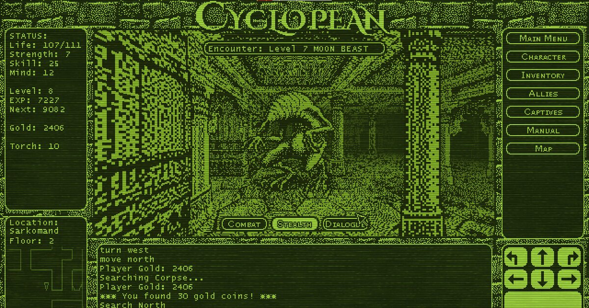Cyclopean: The Great Abyss — Лавкрафтианский ужас с элементами Dungeon ...