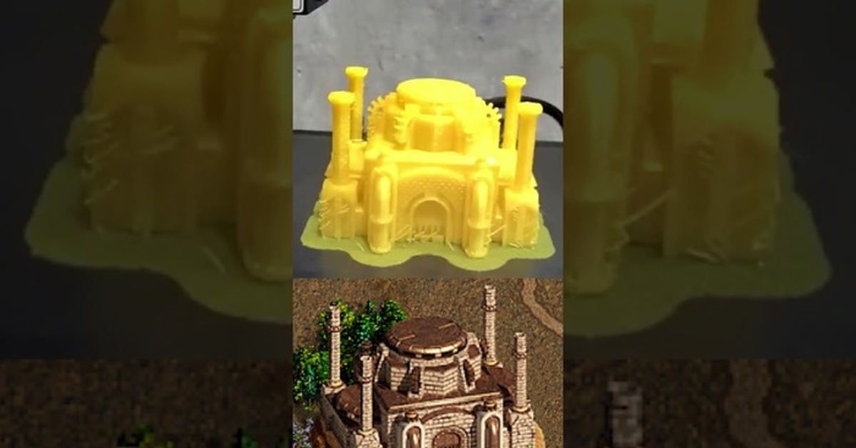 Heroes III Factory Castle 3D printing | Пикабу