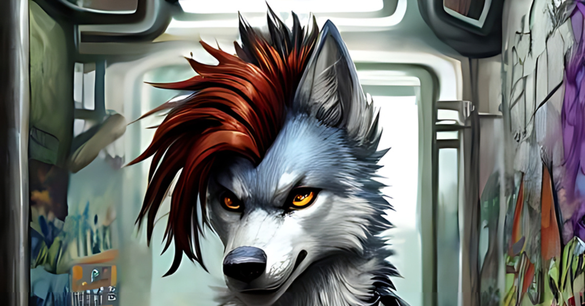 Фурри арт от Wolfmks #720 | Пикабу