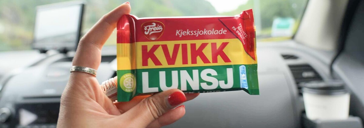 "Kvikk Lunsj" - Классическая Норвежская шоколадка - 09.02.25 17:59 | Пикабу