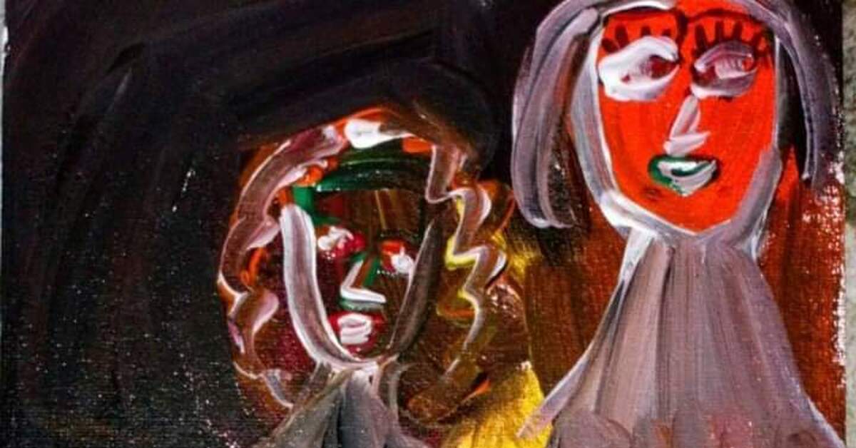 Картины вокалистки группы Simple Land, Ани Мелиховой | Пикабу