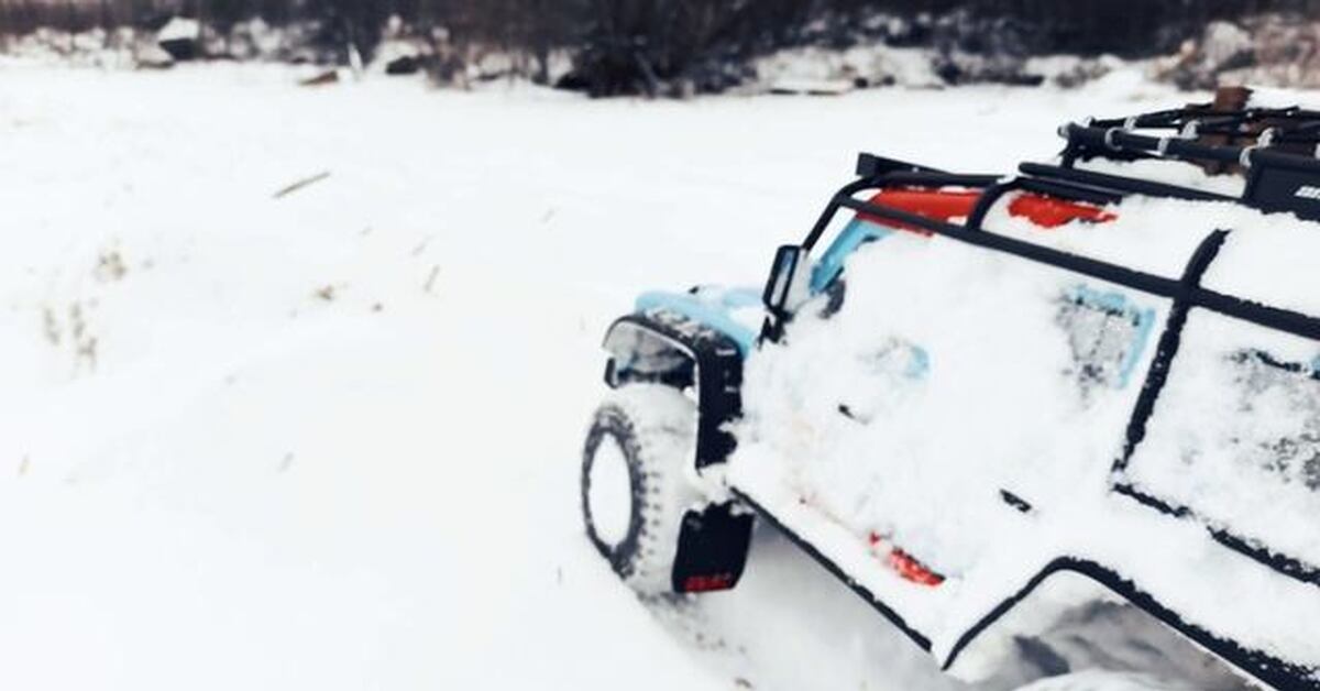 RC Snow Runner 4x4 Car Model | Пикабу