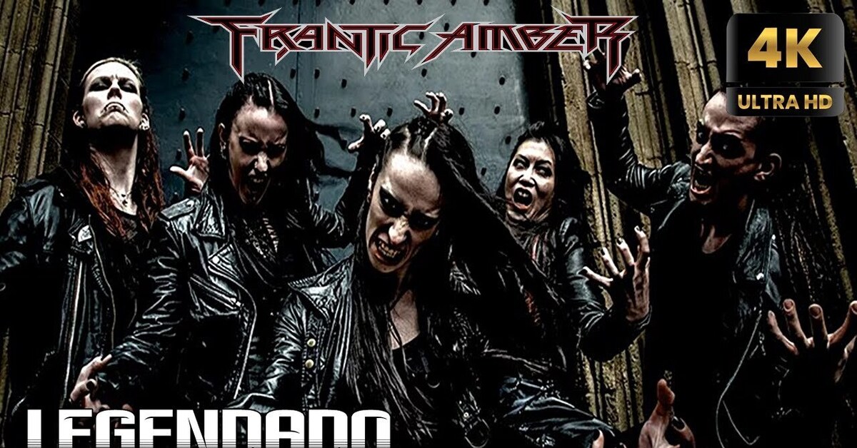 FRANTIC AMBER ужасные девчонки MELODIC DEATH METAL/MELODIC BLACK METAL ...
