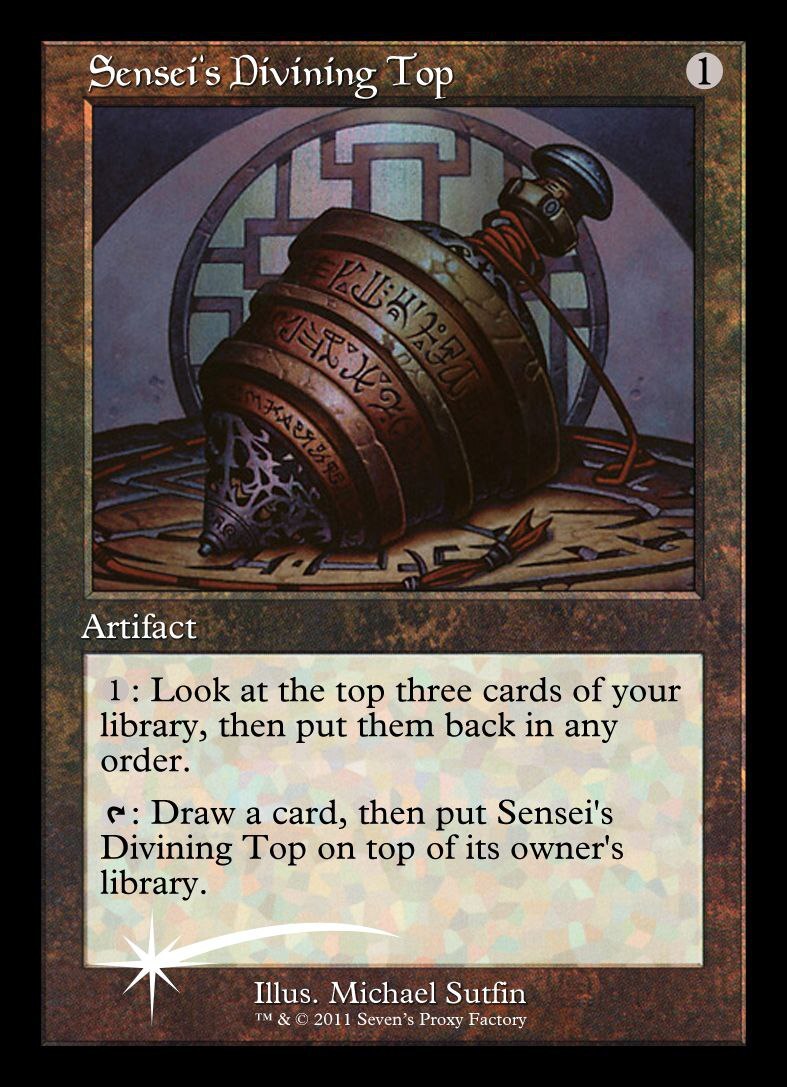 Sensei's Diving Top, MTG | Пикабу