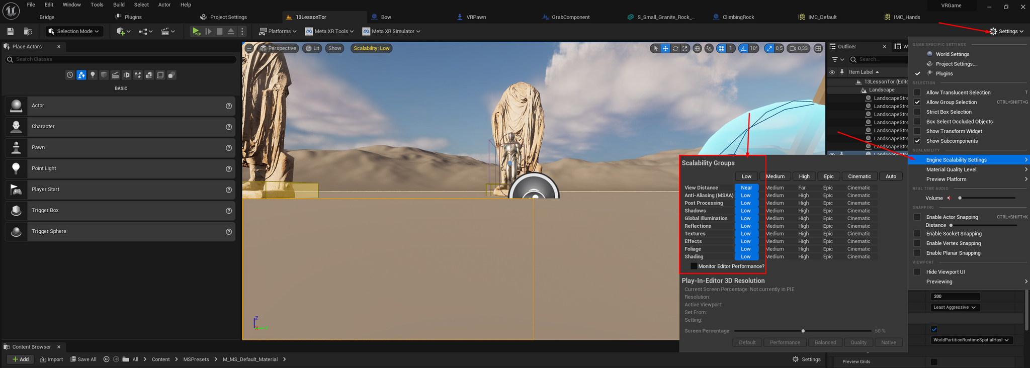 Unreal Engine 5 и VR с нуля. Часть 3 - 20.06.24 17:23 | Пикабу