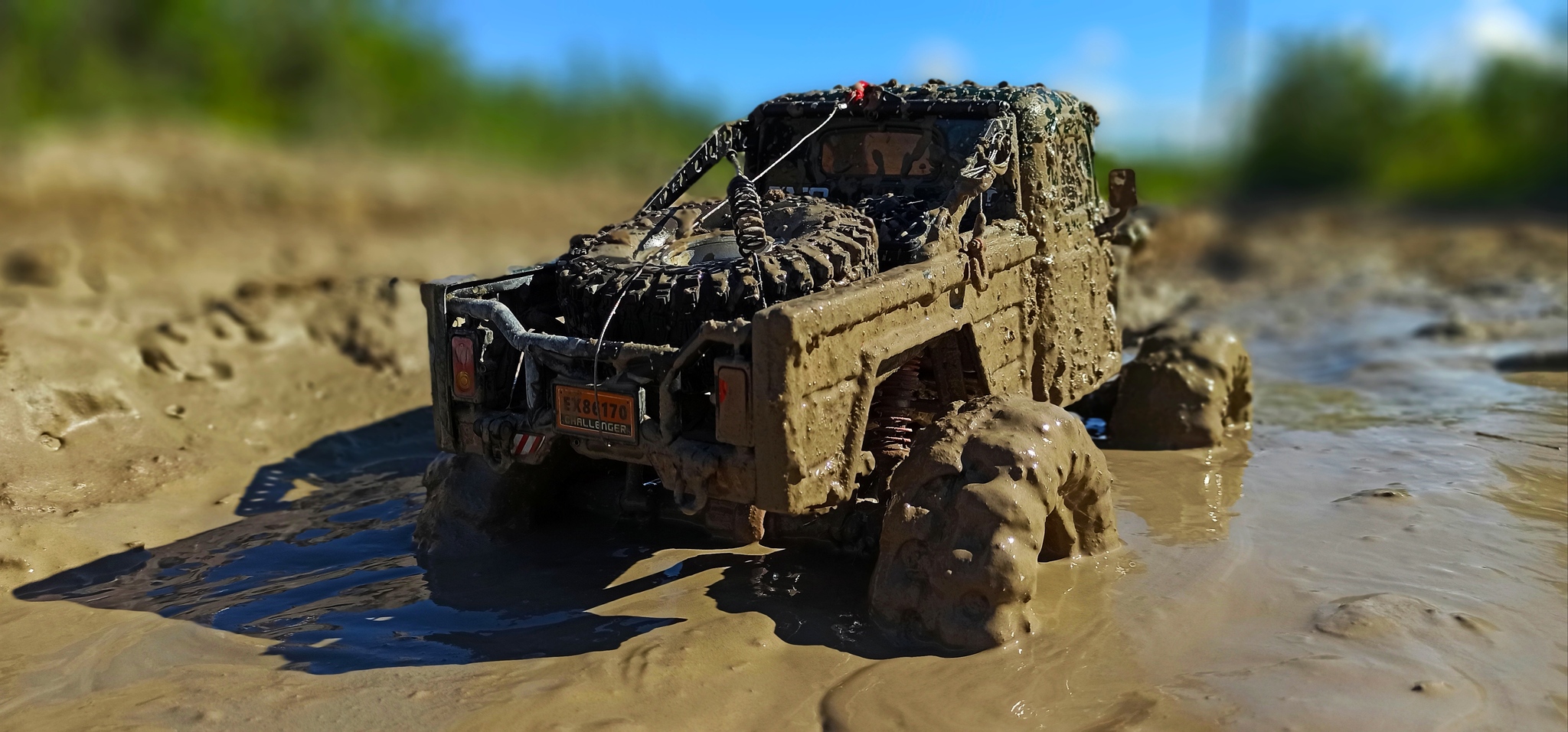 Origin R/C Dodge Power Wagon offroad pickup truck 4x4 scale | Пикабу