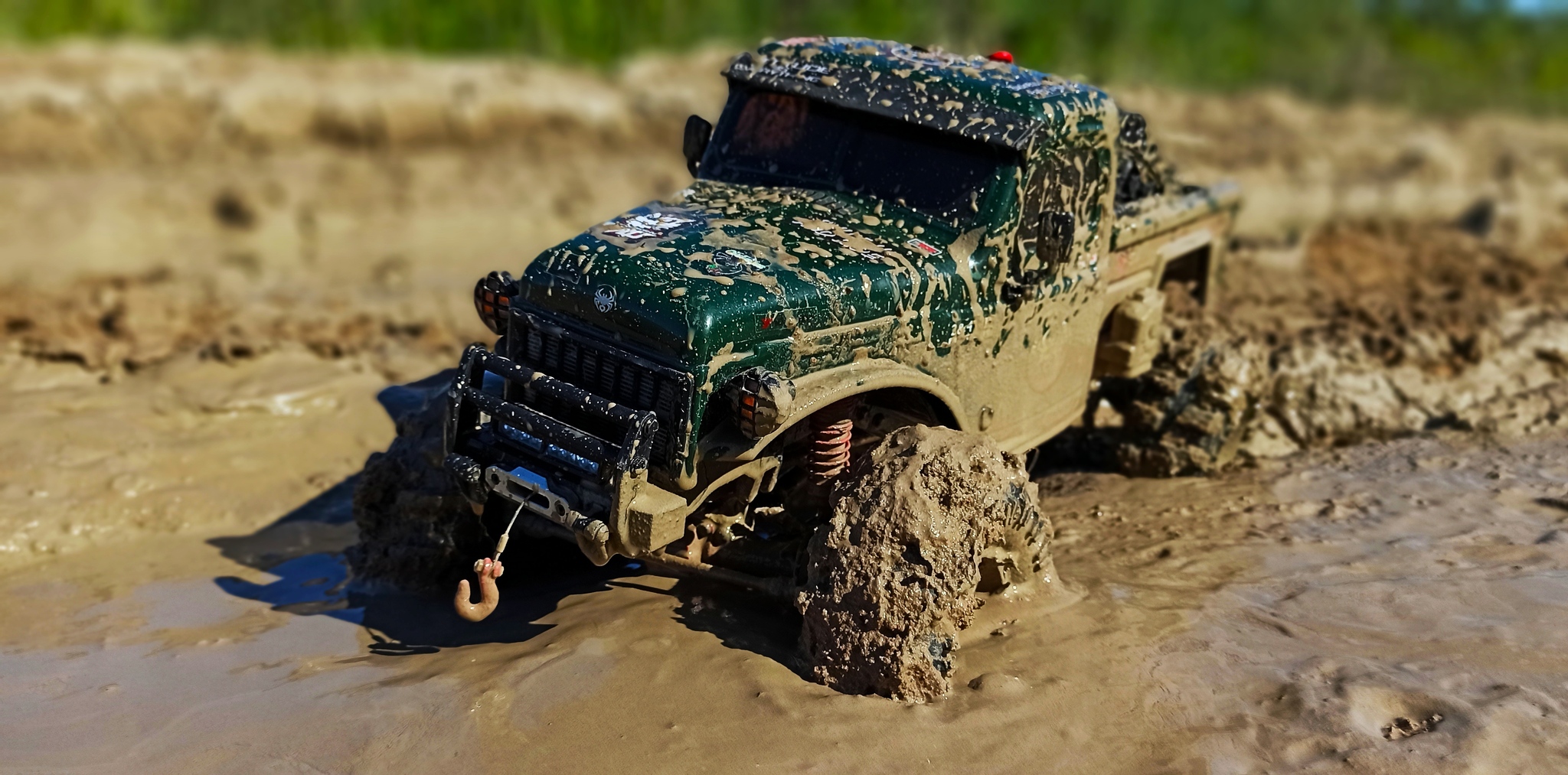 Origin R/C Dodge Power Wagon offroad pickup truck 4x4 scale | Пикабу