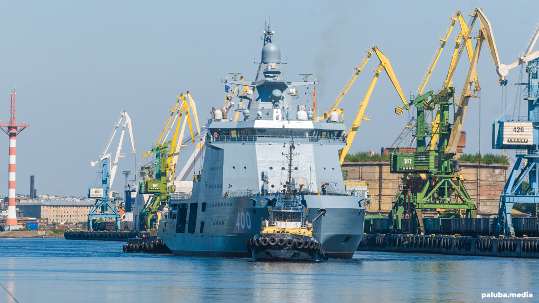 Продолжение поста «В Выборге спущен на воду корабль ледового класса ...