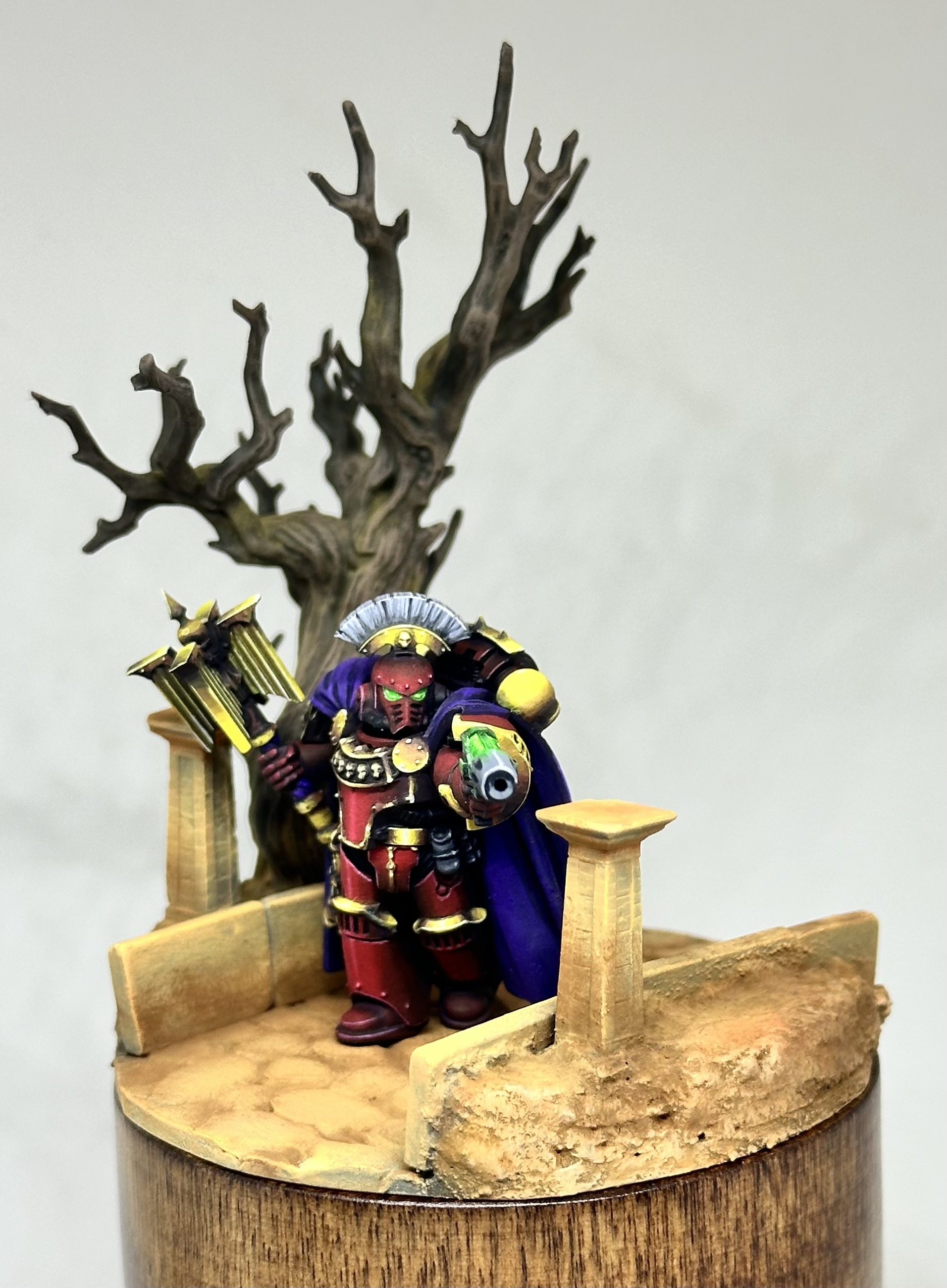 Любительская роспись миниатюр. Warhammer 30 000. Chaplain - 30.06.24 15:36 | Пикабу