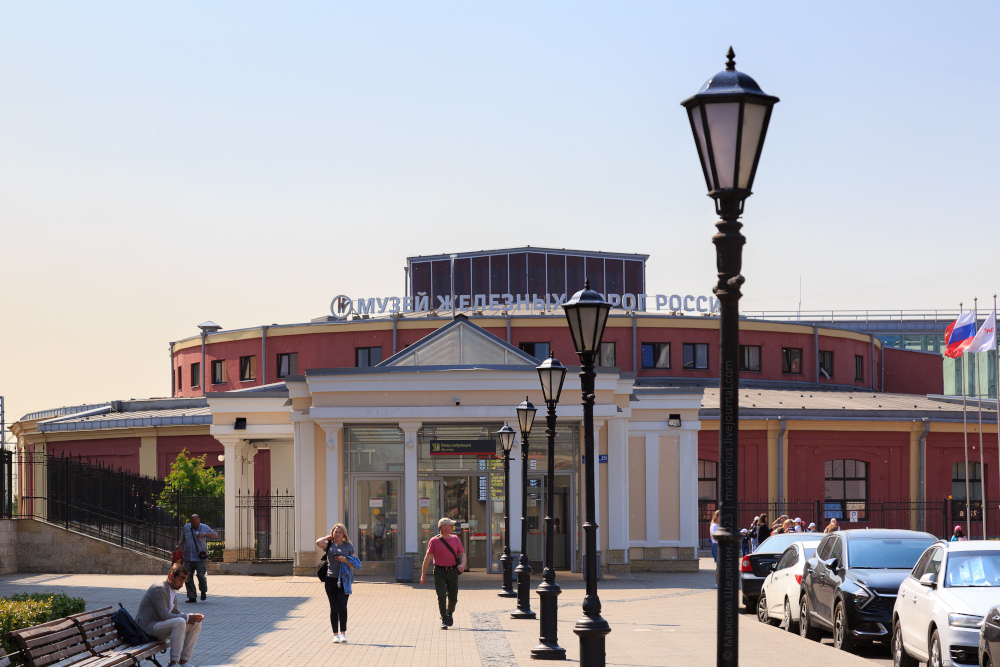 Музей железных дорог России в Санкт-Петербурге. Часть 1 - 03.07.24 15: ...