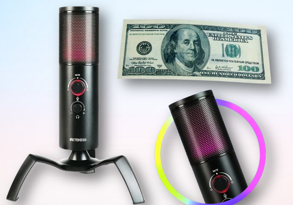 Retekess TG101: Обзор бюджетного микрофона с профессиональным звуком ...