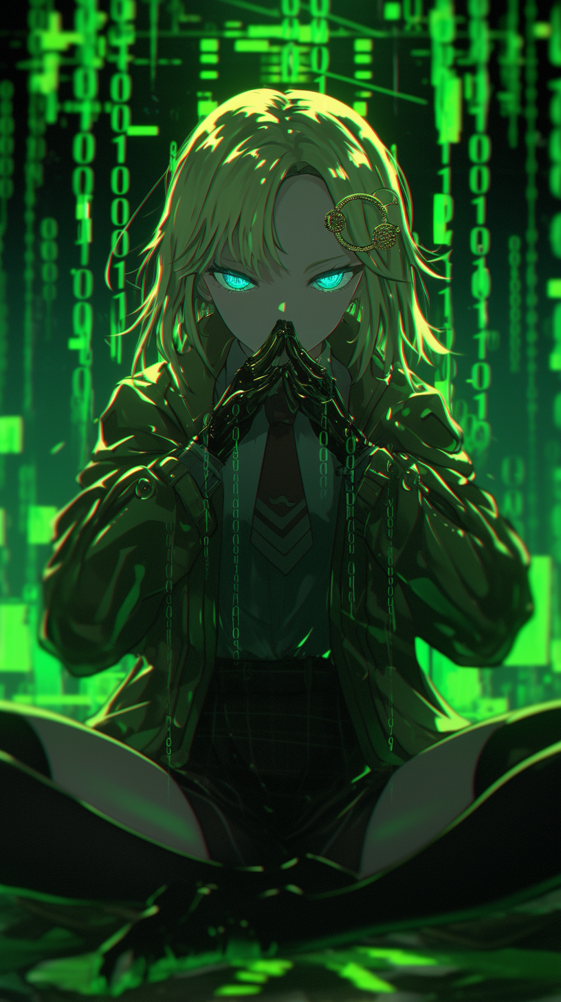 Mom's hacker Amelia in the Matrix | Пикабу
