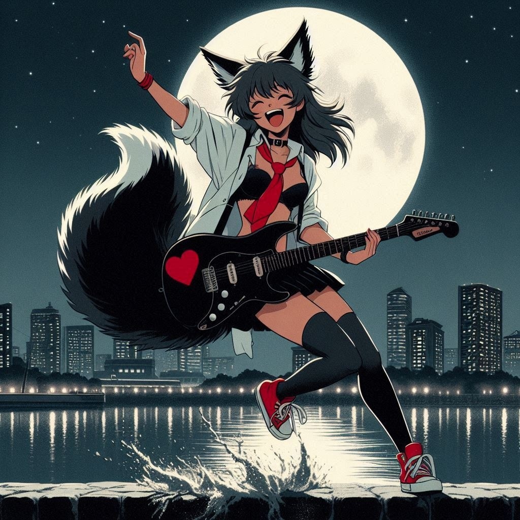 Rox Fox и лунный свет | Пикабу