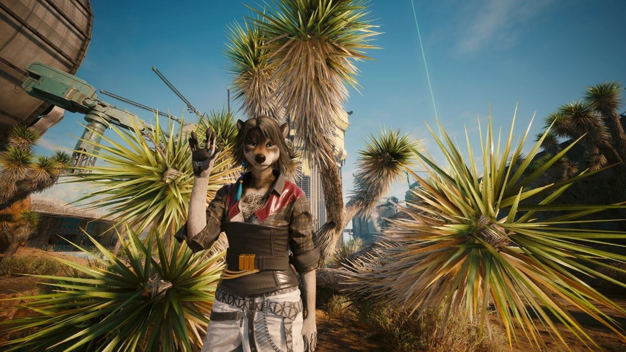 Фурри в Cyberpunk 2077 #14 Female Biosculpted Exotics Mod | Пикабу