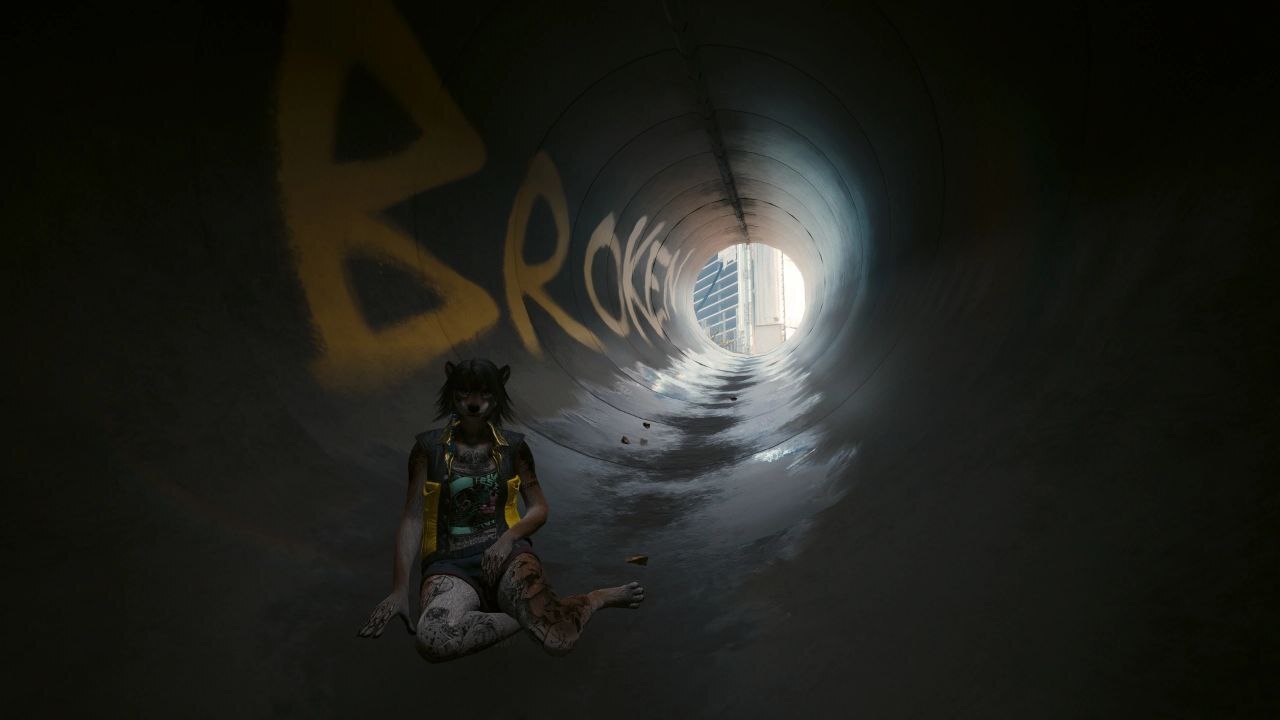 Фурри в Cyberpunk 2077 #14 Female Biosculpted Exotics Mod | Пикабу