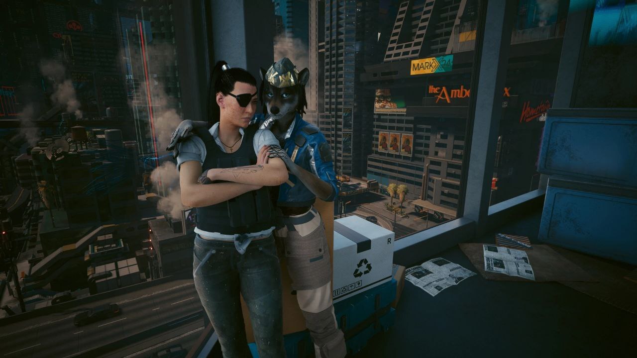 Фурри в Cyberpunk 2077 #15 Female Biosculpted Exotics Mod | Пикабу