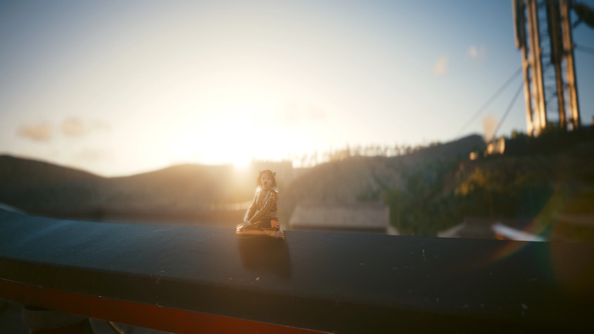 Фурри в Cyberpunk 2077 #16 Female Biosculpted Exotics Mod + white wolf ...