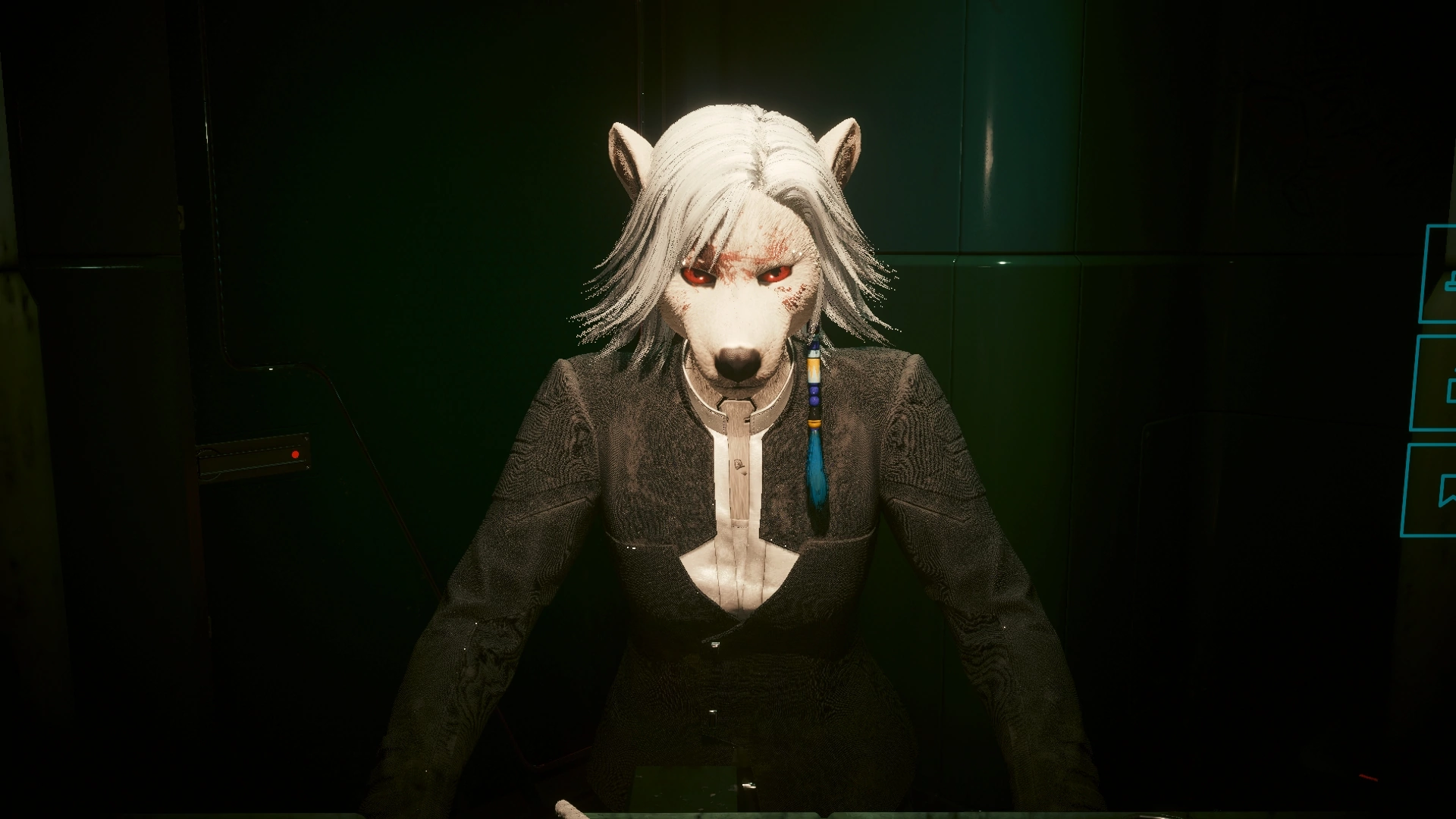 Фурри в Cyberpunk 2077 #16 Female Biosculpted Exotics Mod + white wolf ...