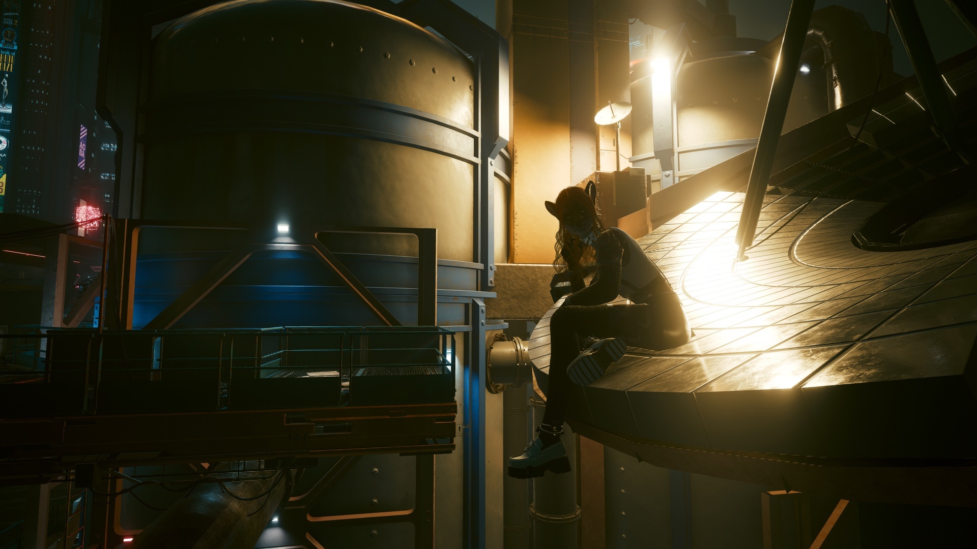 Фурри в Cyberpunk 2077 #21 Foxy V "Biosculpted Exotics Mod ...