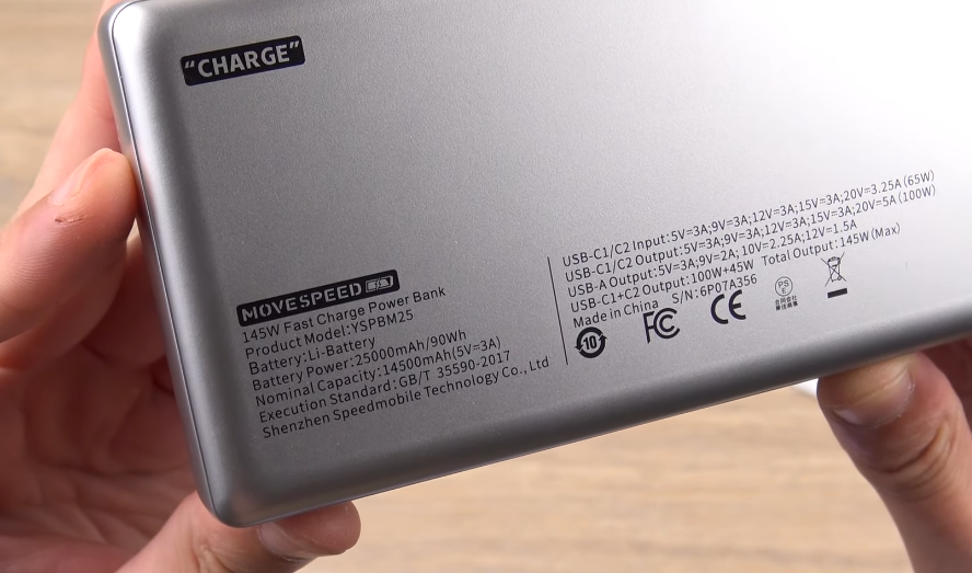 Павербанк MOVESPEED M25 145W: мощность, компактность и доступность - 16.11.24 12:30 | Пикабу