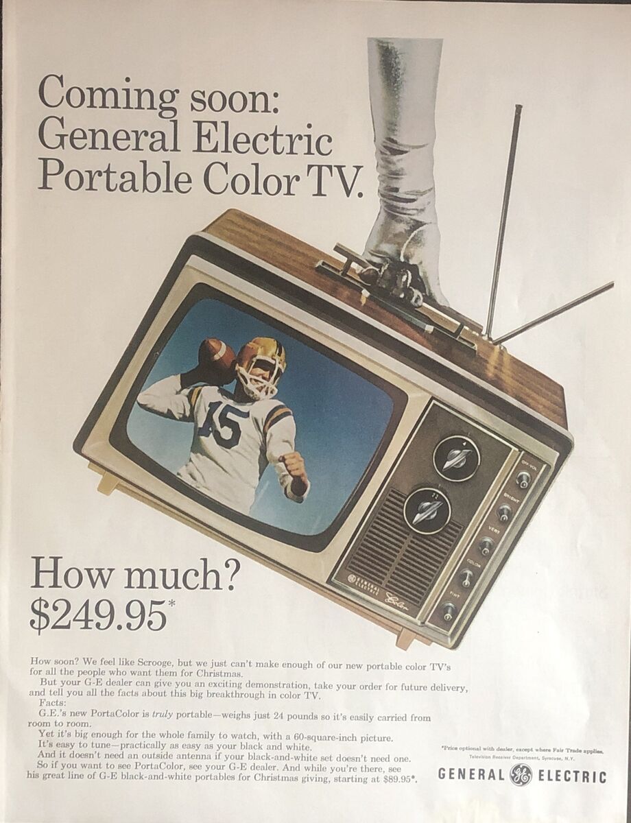 Переносной цветной телевизор JEC - 13.12.24 02:03 | Пикабу