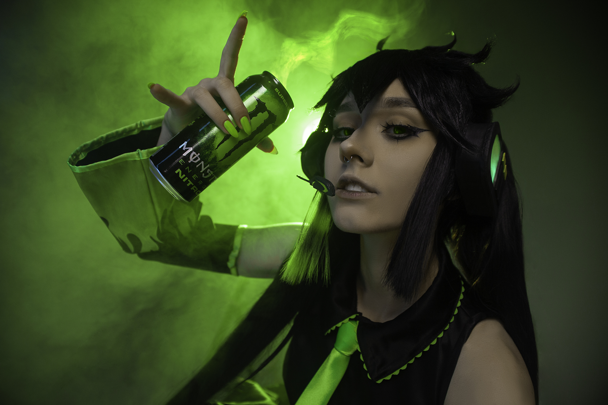 Miku Hatsune [Monster Energy] | Пикабу