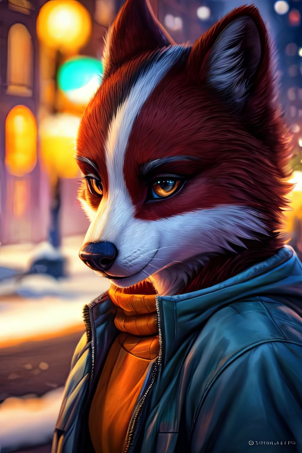 Фурри арт от Wolfmks #381 | Пикабу