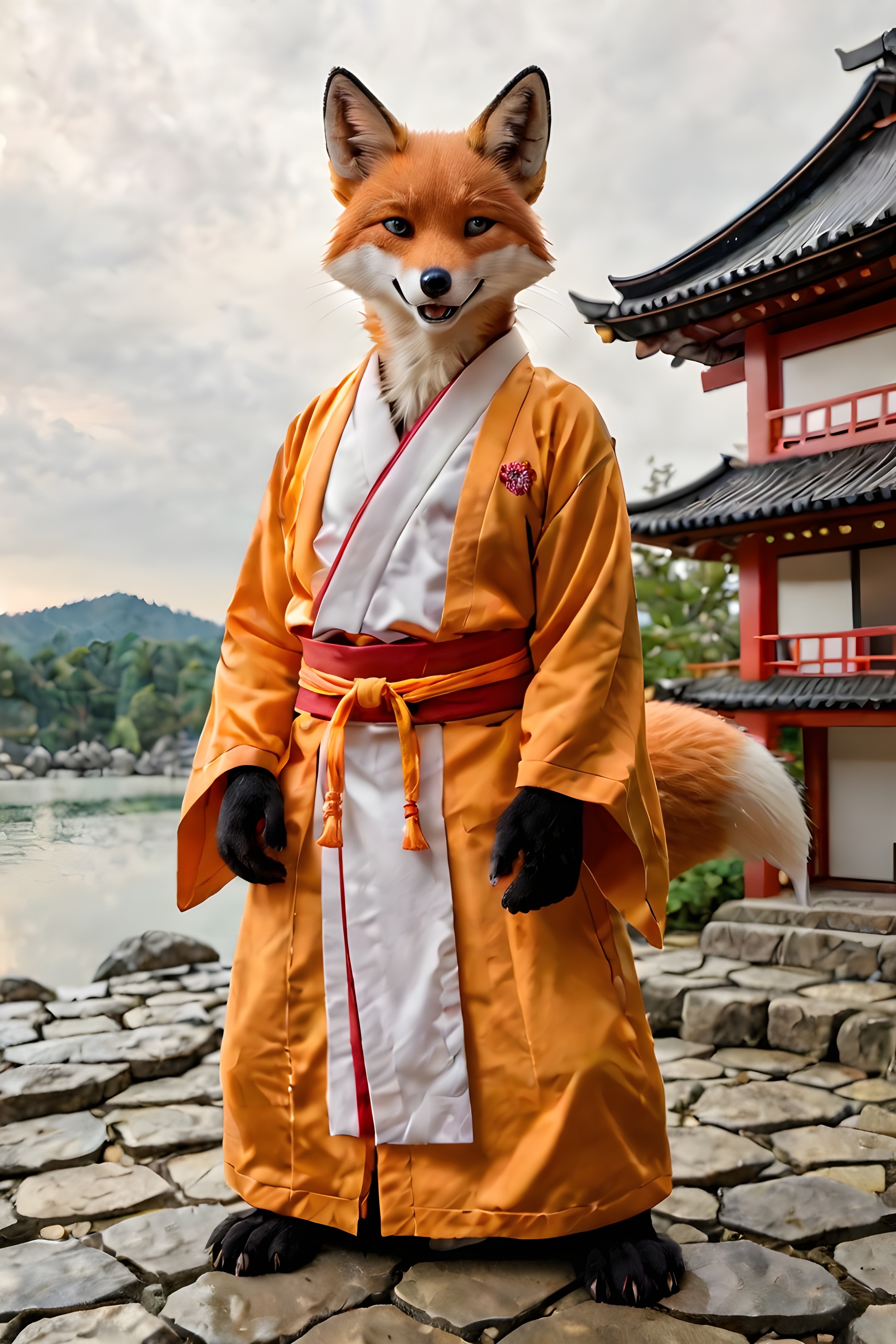 Фурри арт от Wolfmks #430 practice stable diffusion on my PC | Пикабу