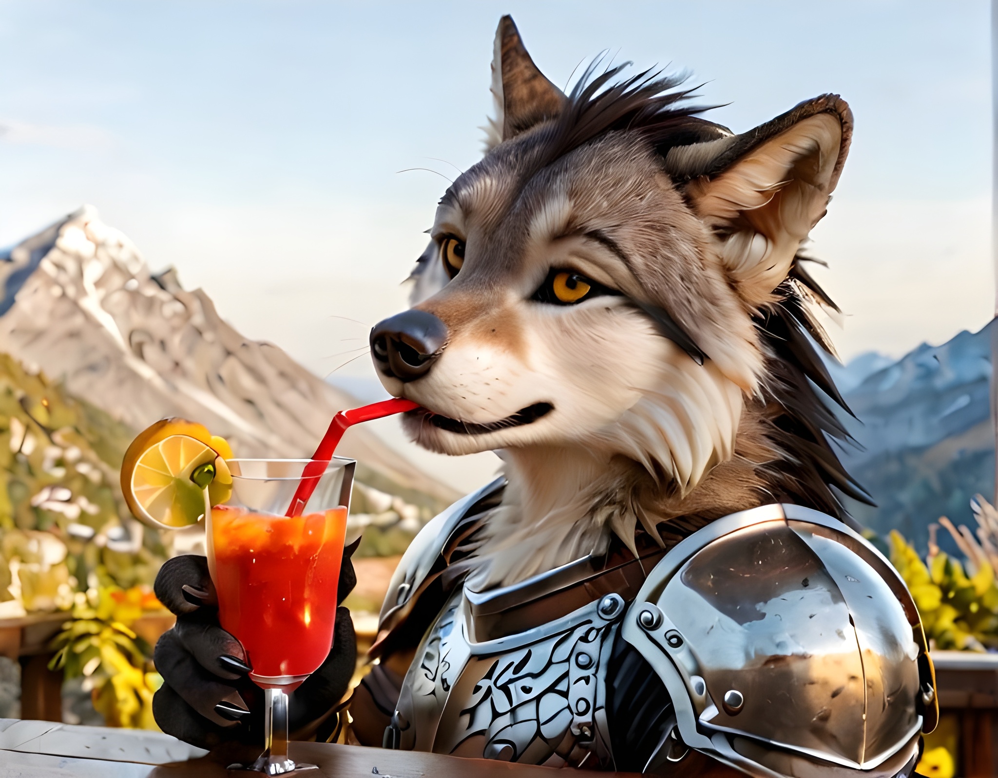 Фурри арт от Wolfmks #503 | Пикабу