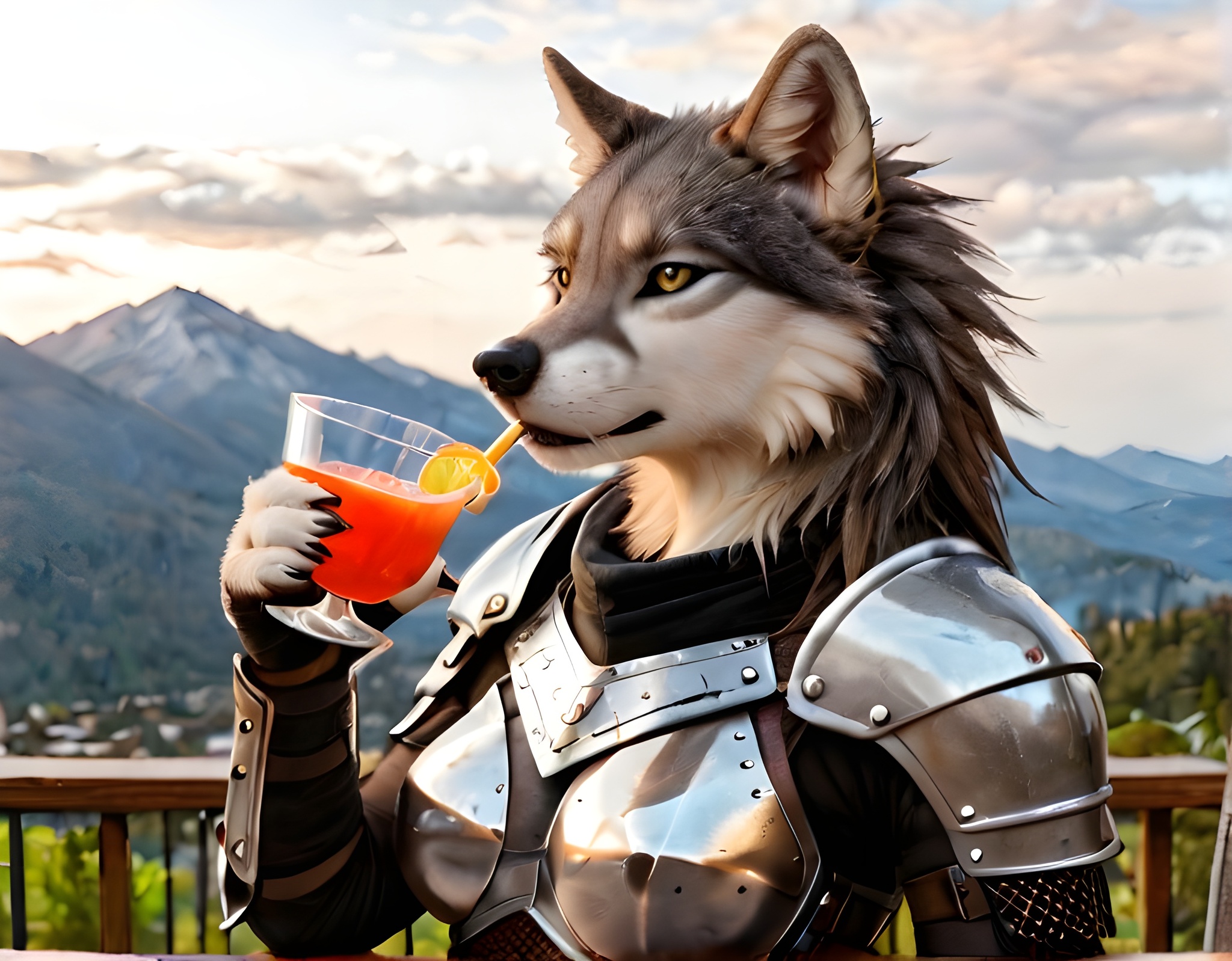 Фурри арт от Wolfmks #503 | Пикабу