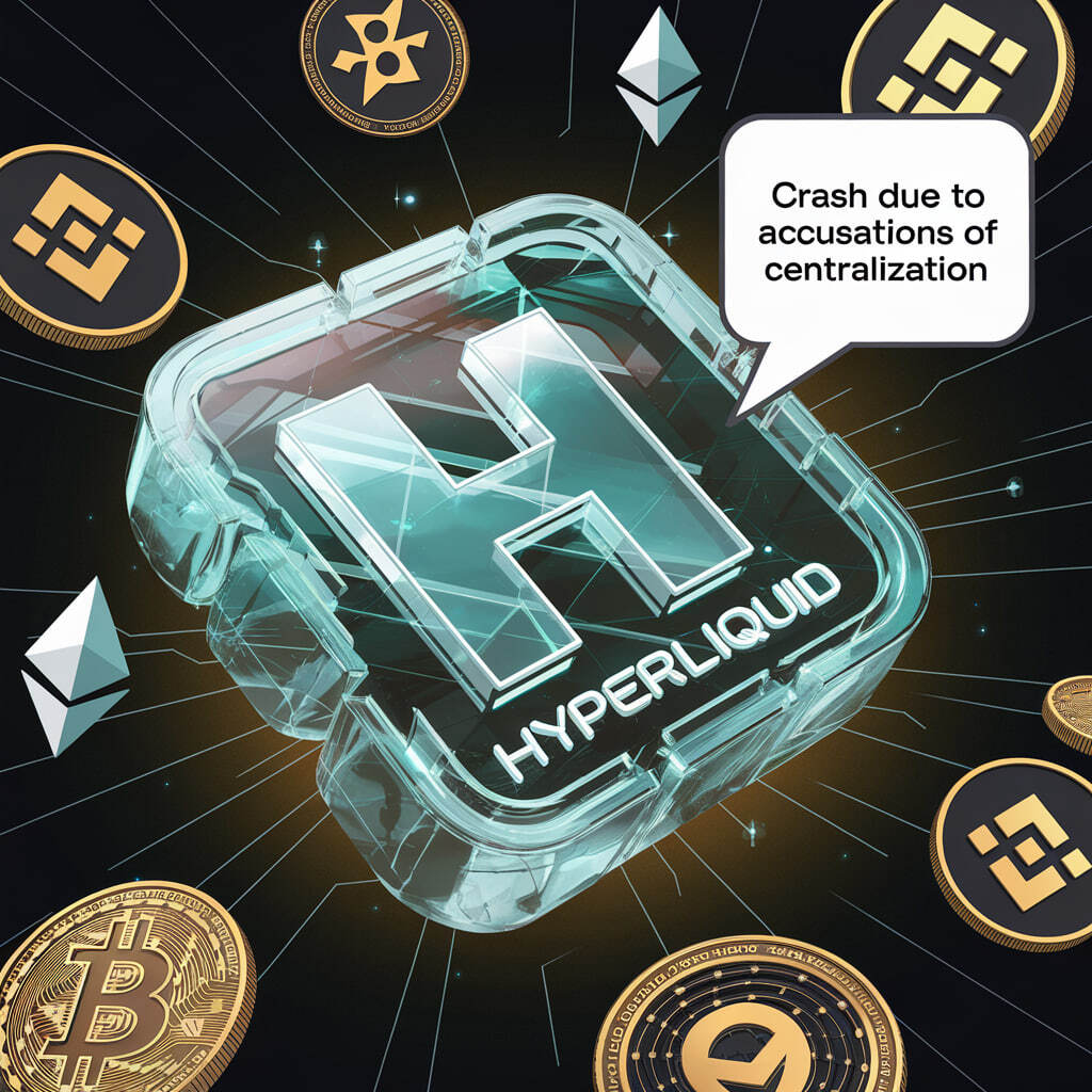Hyperliquid Token: крупное падение после обвинений в централизации | Пикабу