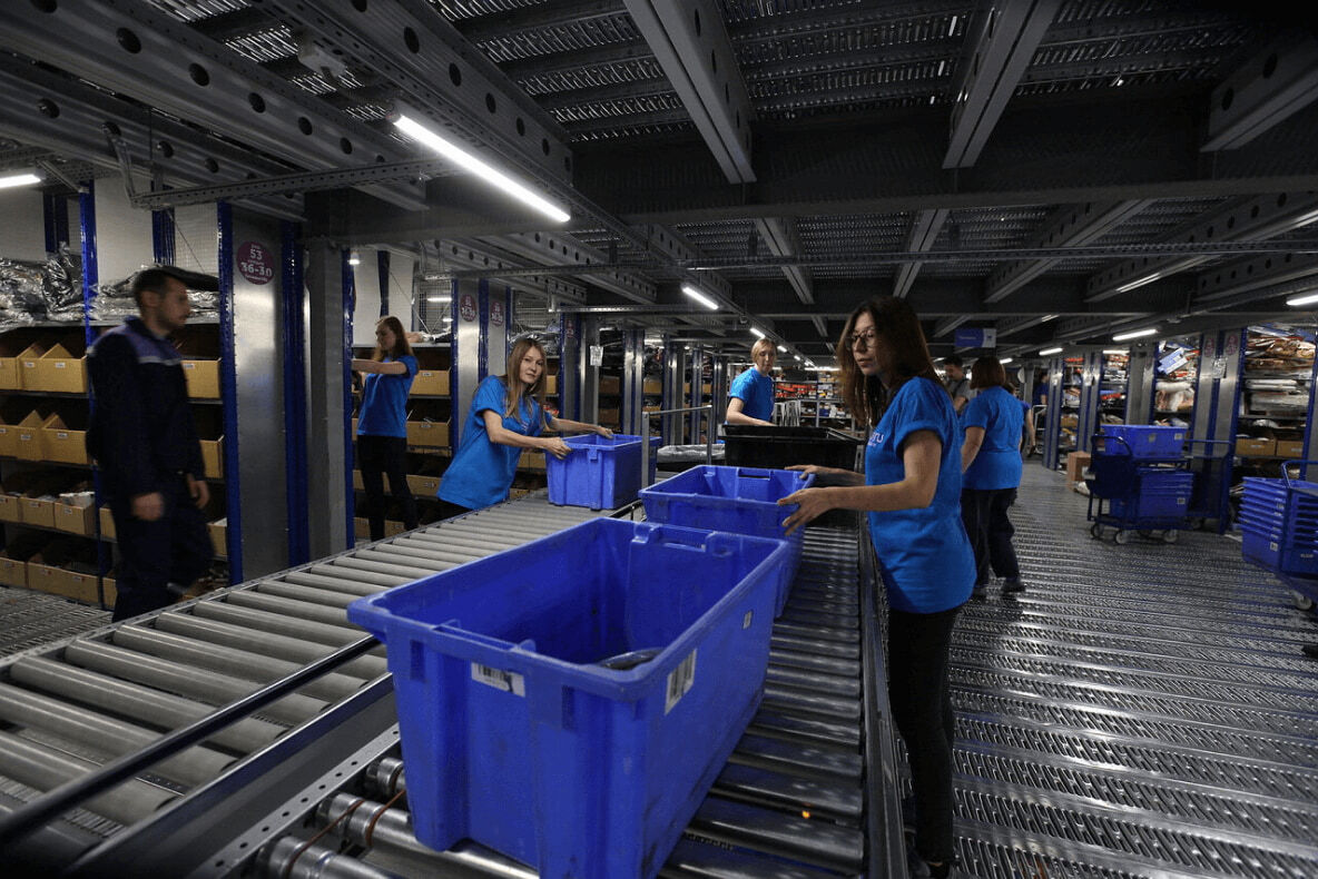 Мой опыт работы на складе OZON - 13.01.25 13:11 | Пикабу