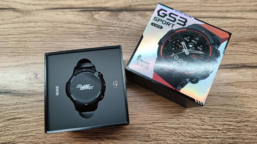 Cмарт-часы Black Shark GS3 со спортивным уклоном. GPS, фонарик ...