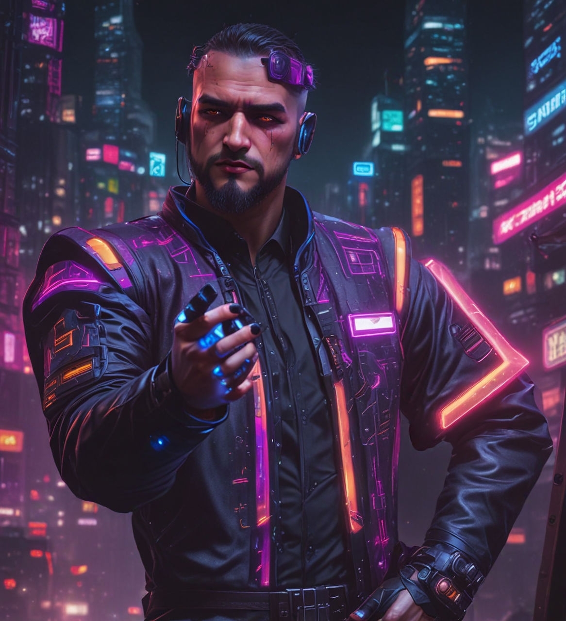 Witcher 3 in Cyberpunk 2077 Style | Пикабу