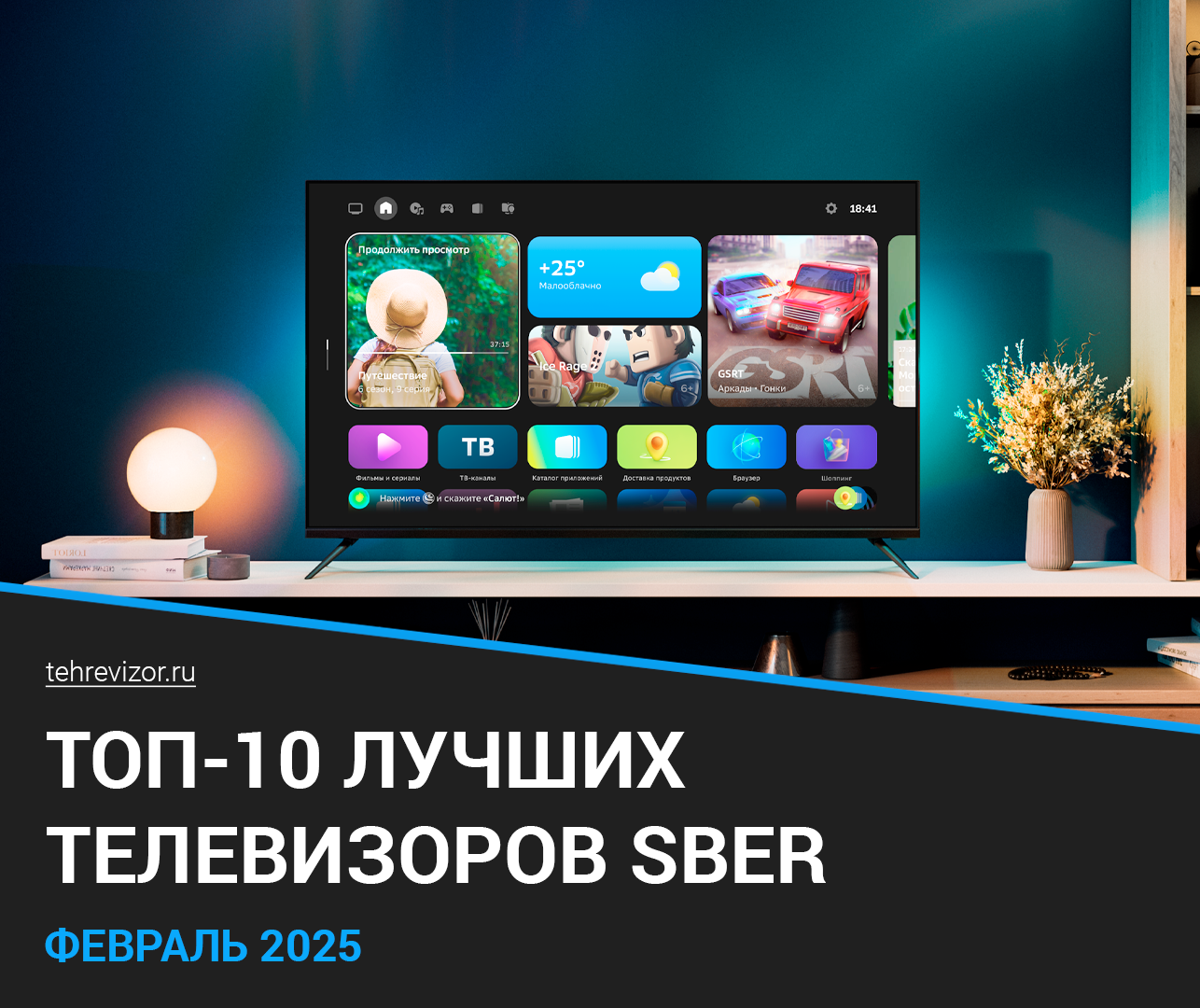 Лучшие телевизоры Sber: рейтинг 2025 года (ТОП 10) | Пикабу
