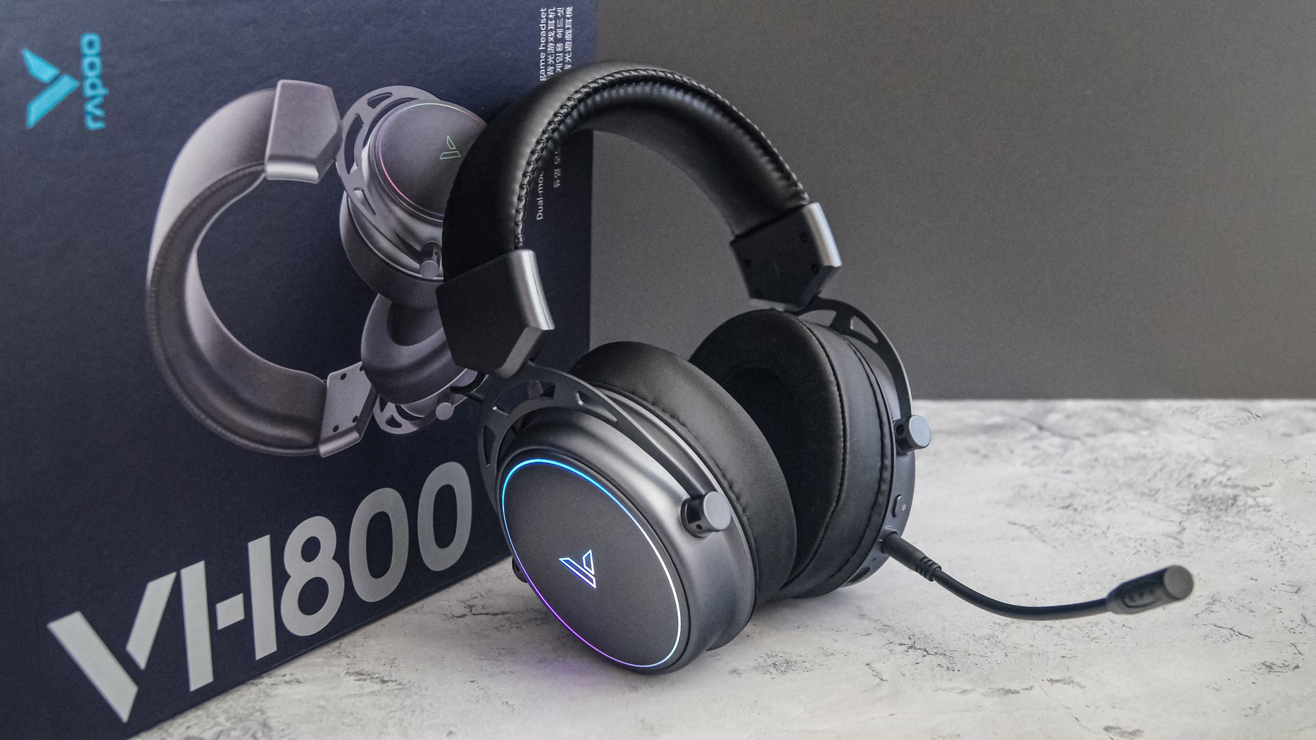 Обзор беспроводной гарнитуры Rapoo VH800 | Пикабу